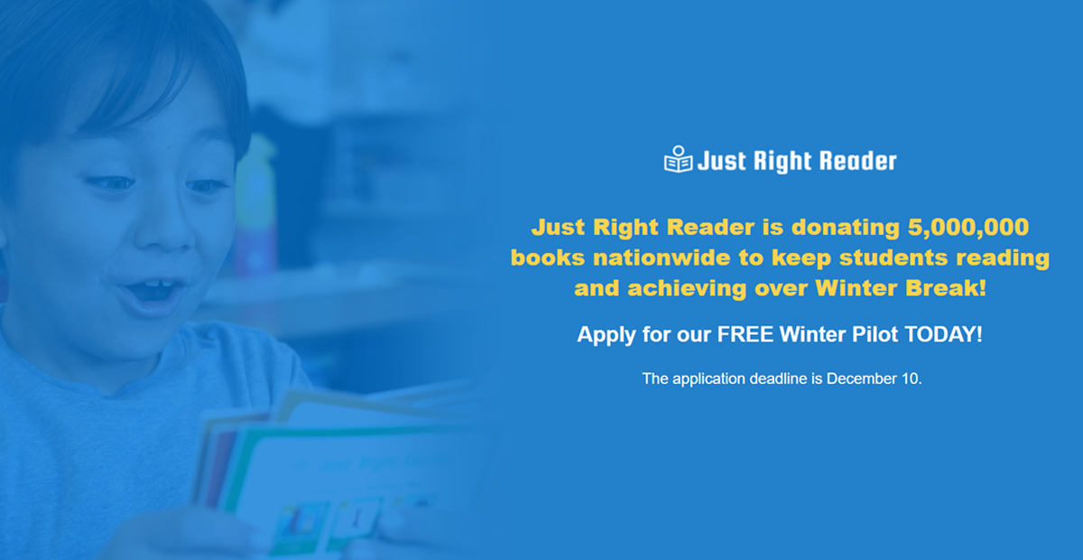 Just Right Reader - National Pilot